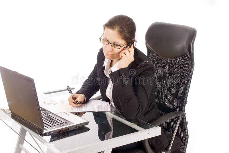 Office work stock image. Image of black, closeup, business - 8364519