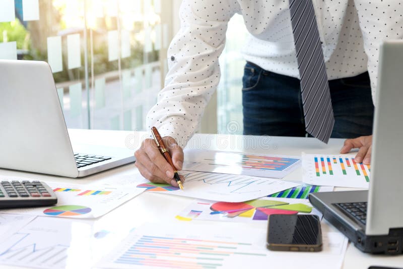 Office Work for Business Teamwork Staff Stock Image - Image of document ...