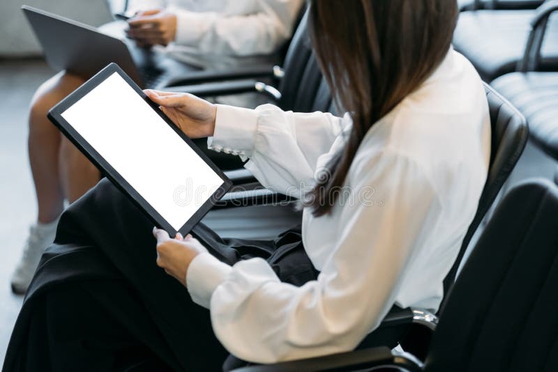 Office Work Computer Mockup Digital Technology Stock Photo - Image of ...