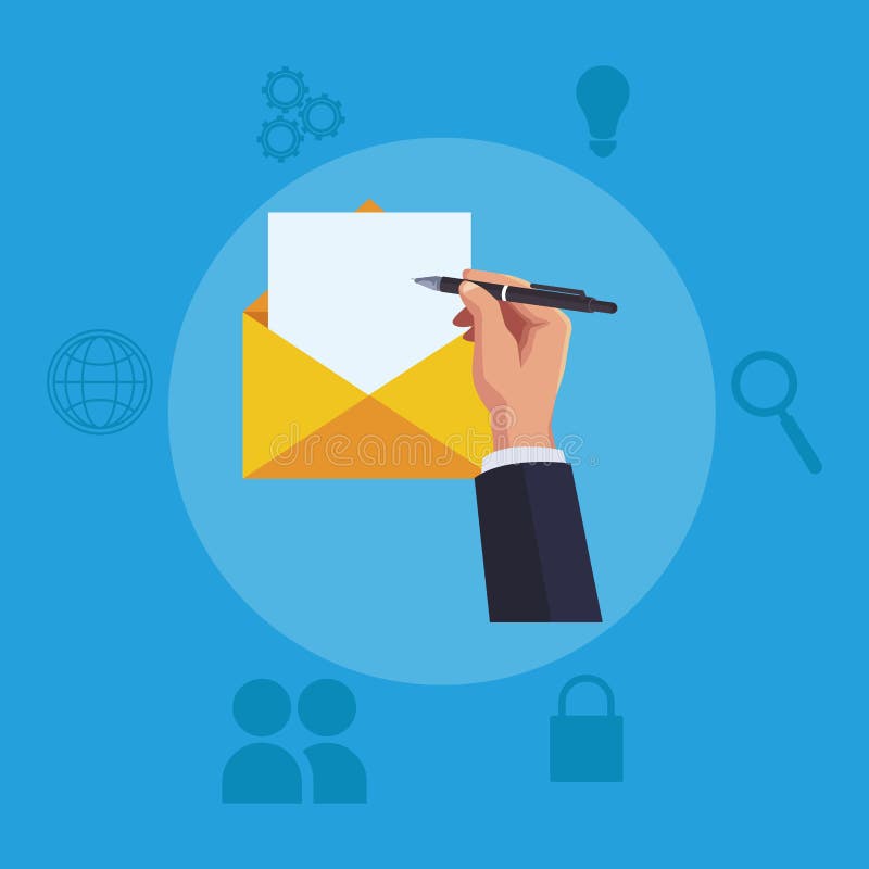 Office work concept stock vector. Illustration of concept - 129378378