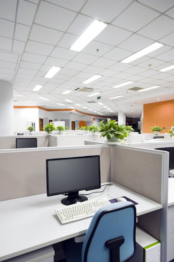 Office work place stock image. Image of space, room, keyboard - 13537843