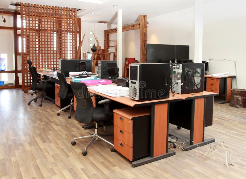 Office work place stock photo. Image of corporate, classroom - 20745098