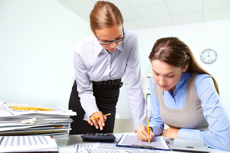 Office work stock photo. Image of career, attractive - 30953908