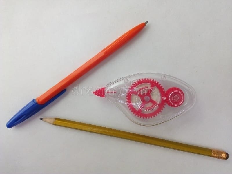 Office Work with Simple Items Stock Image - Image of work, simple ...