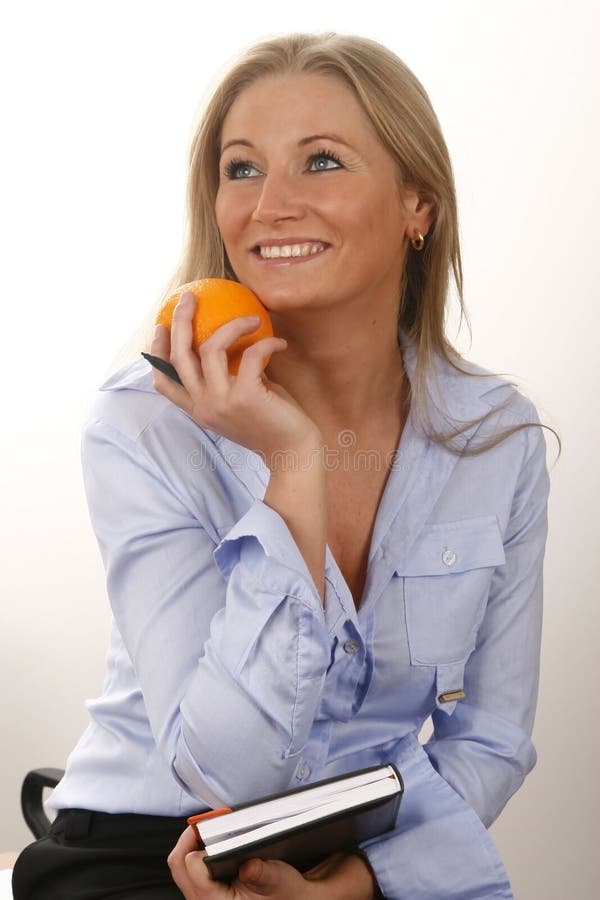 Office worker stock image. Image of note, diet, relax - 11959473