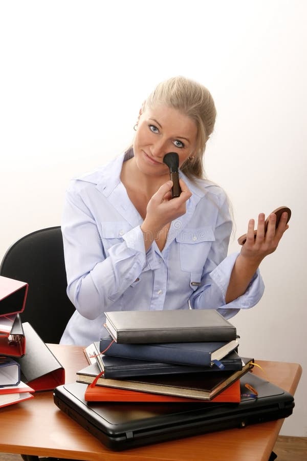 Office worker stock photo. Image of laptop, young, beautiful - 11767980
