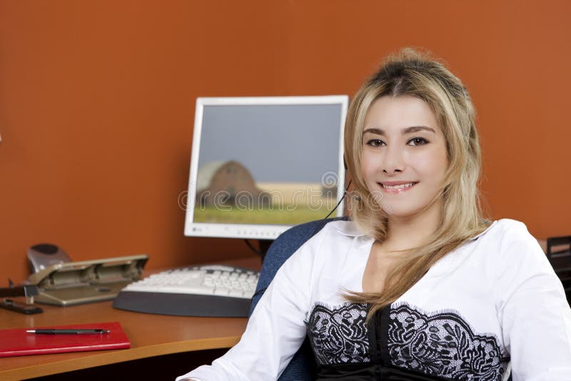 Office Worker stock image. Image of business, leadership - 12377507