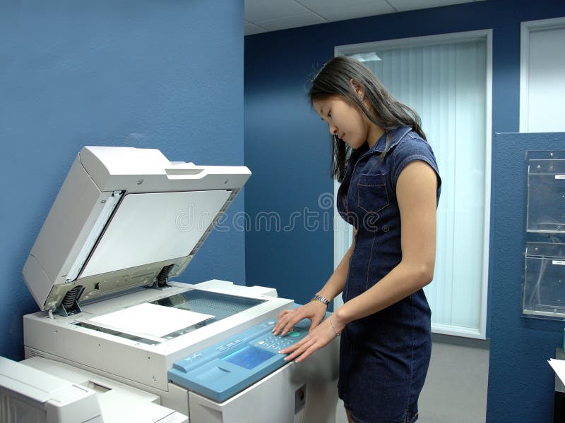 Office Worker Xerox stock photo. Image of xerox, photocopy - 63828