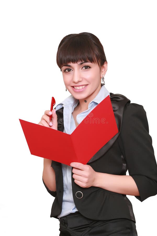 Office worker stock image. Image of businesswoman, beautiful - 7713091