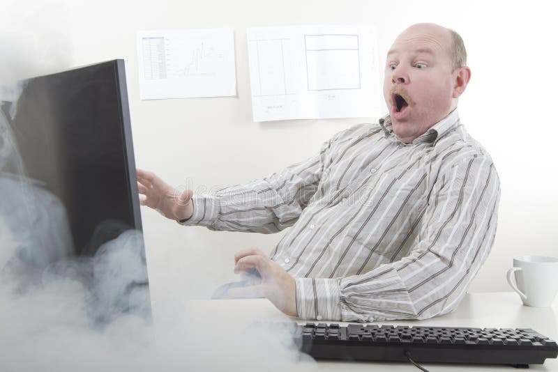Extremely Fast Computer or Internet Connection Stock Photo - Image of ...