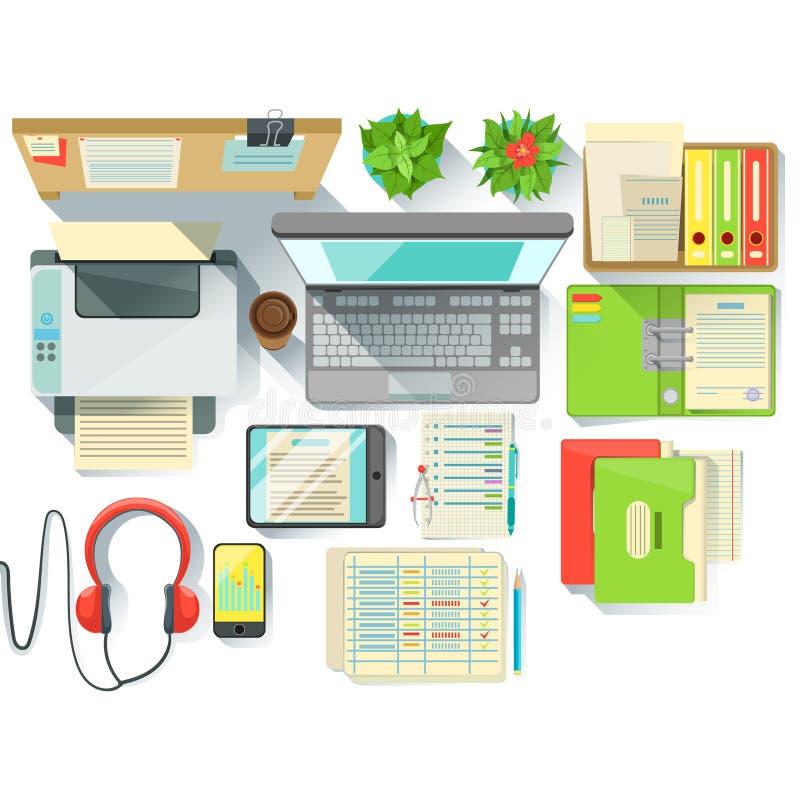 Printer Top View Stock Illustrations – 500 Printer Top View Stock ...