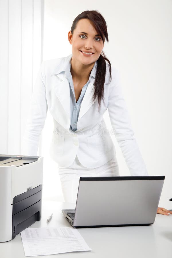 Office worker stock photo. Image of worker, standing - 32339598
