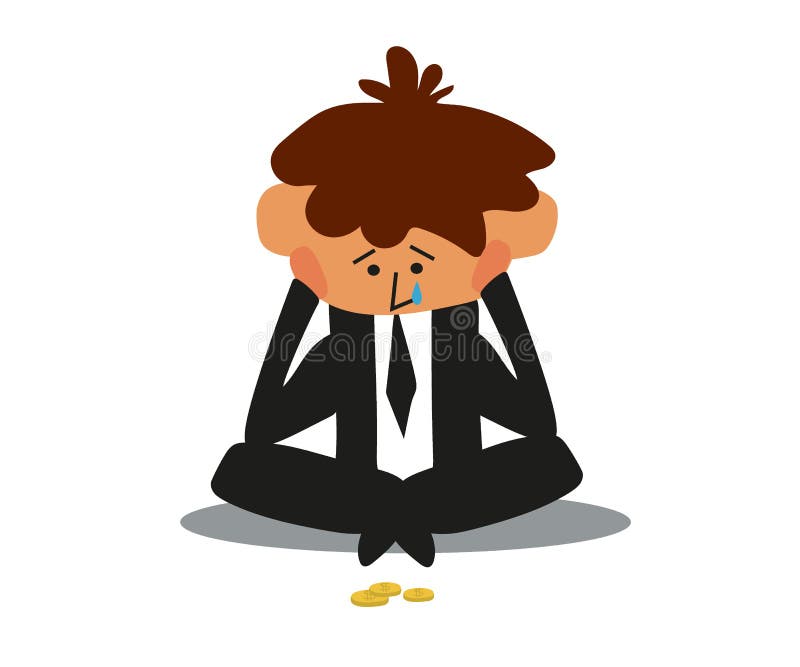 Lost money stock illustration. Illustration of money - 34595987