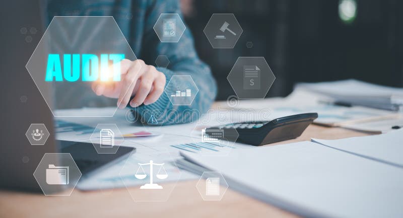 Office Worker Inspect with Documents , Pre-approval Quality Assessment ...