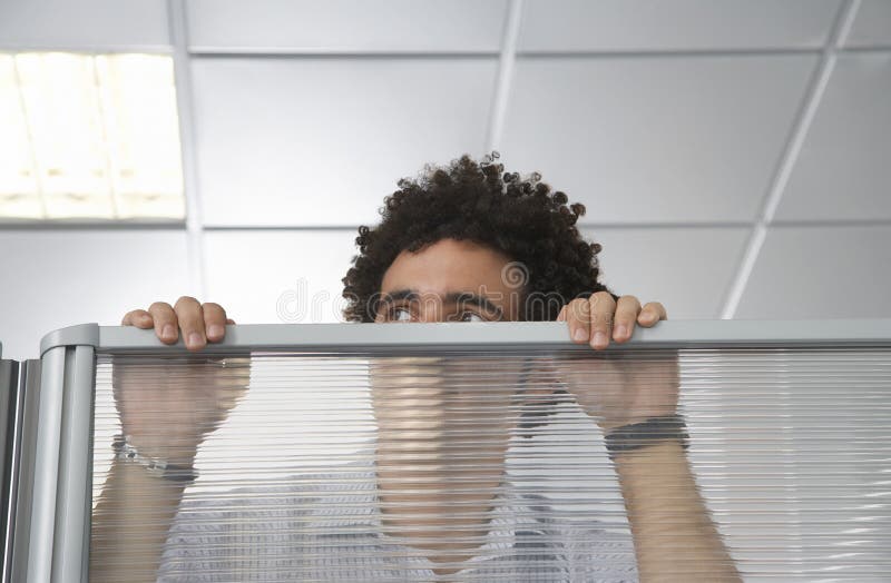 Cubicle Office Peering Stock Photos - Free & Royalty-Free Stock Photos ...