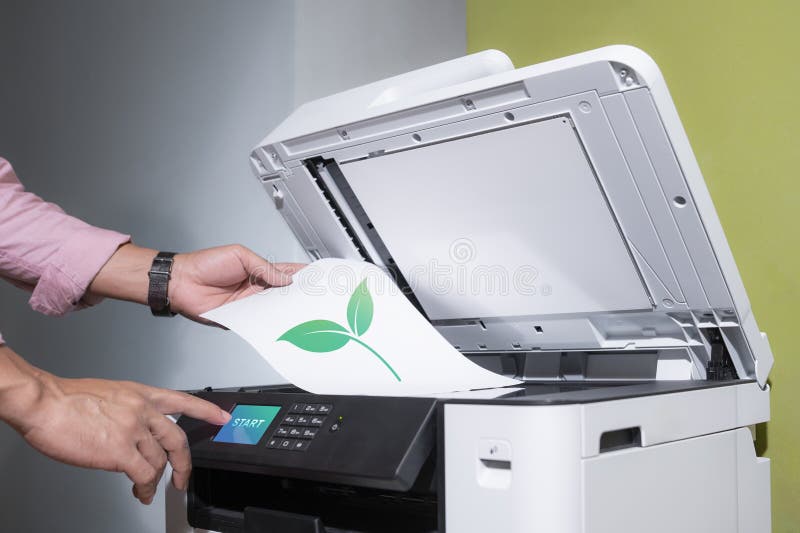 A Multifunction Laser Printer with Recycled Paper in Home Office ...