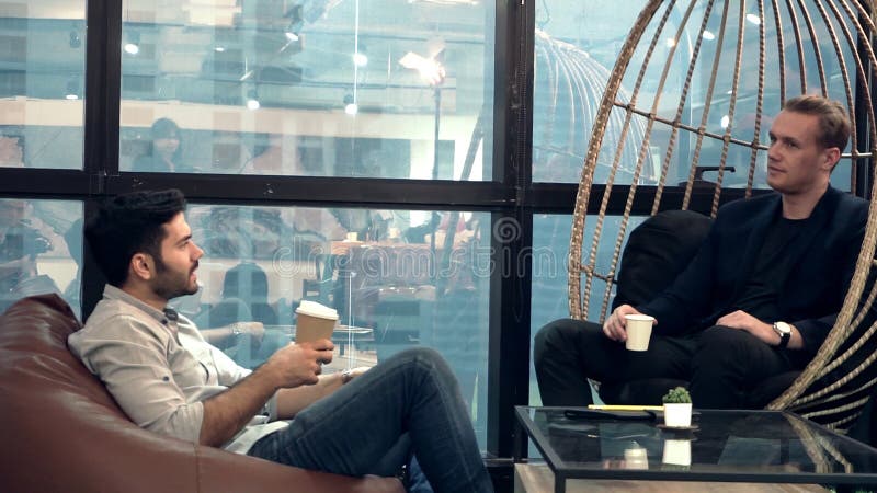 Office Worker Relax at Coffee Corner Taking Break Stock Photo - Image ...