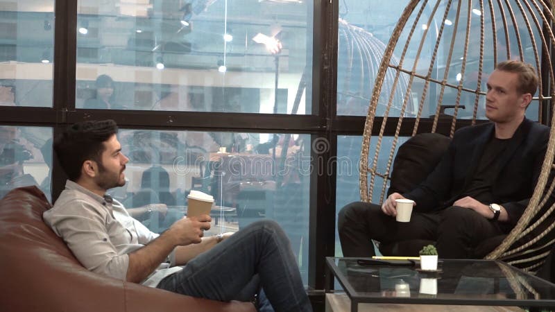 Office Worker Relax at Coffee Corner Taking Break Stock Image - Image ...