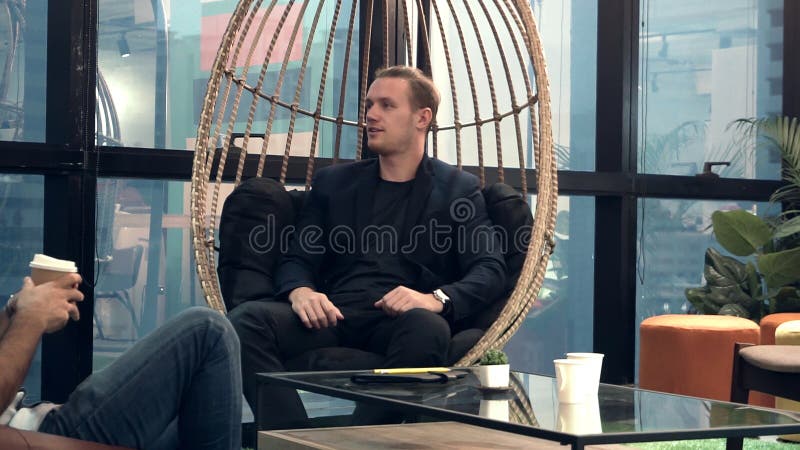 Office Worker Relax at Coffee Corner Taking Break Stock Photo - Image ...