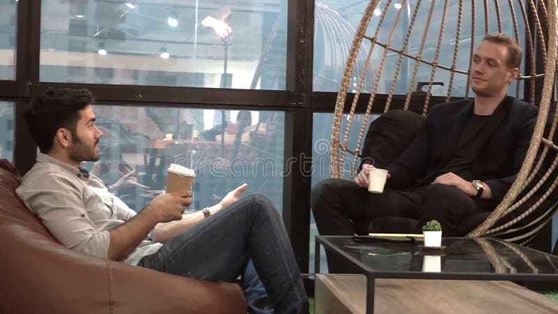 Office Worker Relax at Coffee Corner Taking Break Stock Image - Image ...