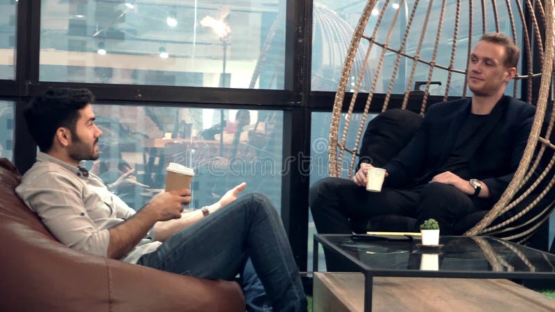 Office Worker Relax at Coffee Corner Taking Break Stock Photo - Image ...