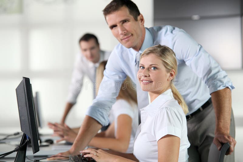 Office workers stock photo. Image of finance, adults - 16561276