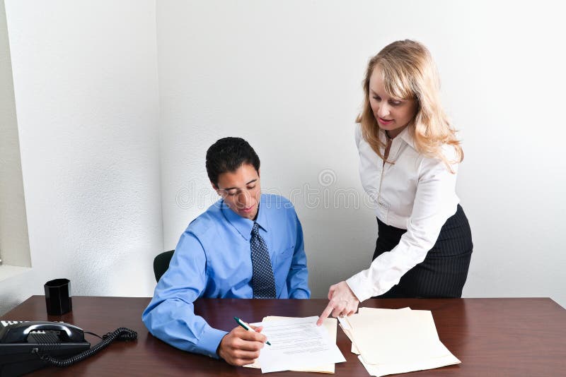 Office Workers stock photo. Image of boss, professional - 17371330