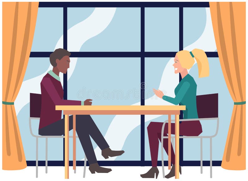 Office Workers. Co-workers. Colleagues Discuss Project Teamwork. Office ...