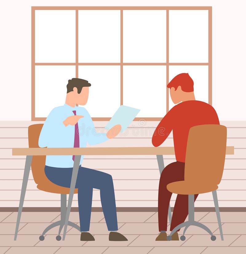 Office Workers. Co-workers. Colleagues Discuss Project Teamwork. Office ...