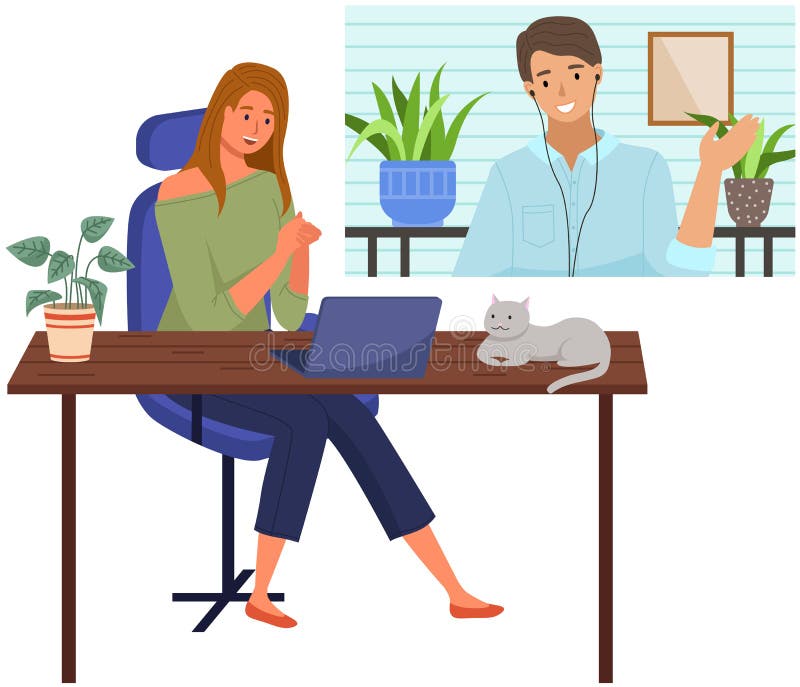 Office Workers. Co-workers. Colleagues Discuss Project Teamwork. Office ...