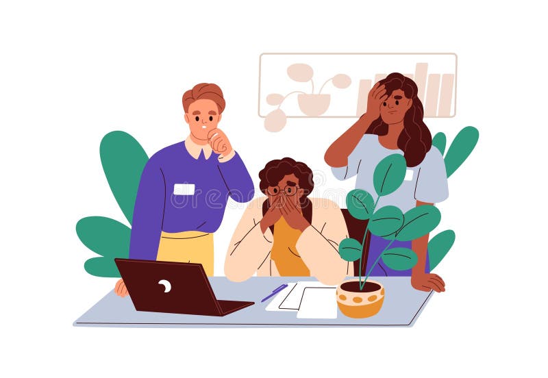 Frustrated Team Stock Illustrations – 491 Frustrated Team Stock ...