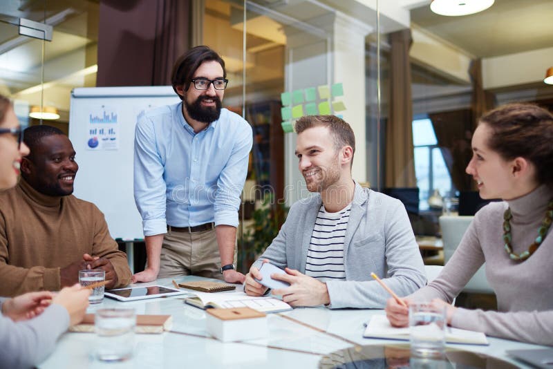Office workers stock photo. Image of meeting, corporate - 62437794