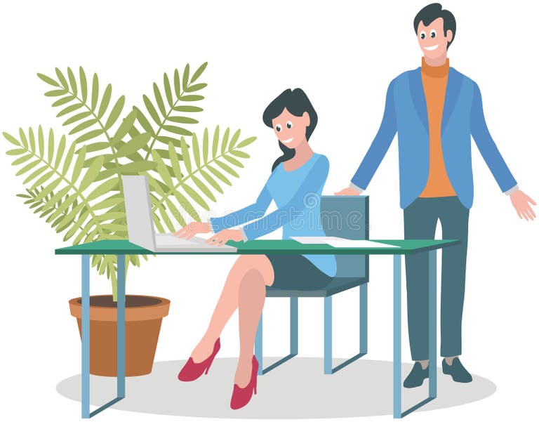 Office Workers. Office Workers Strive for Continuous Improvement and ...