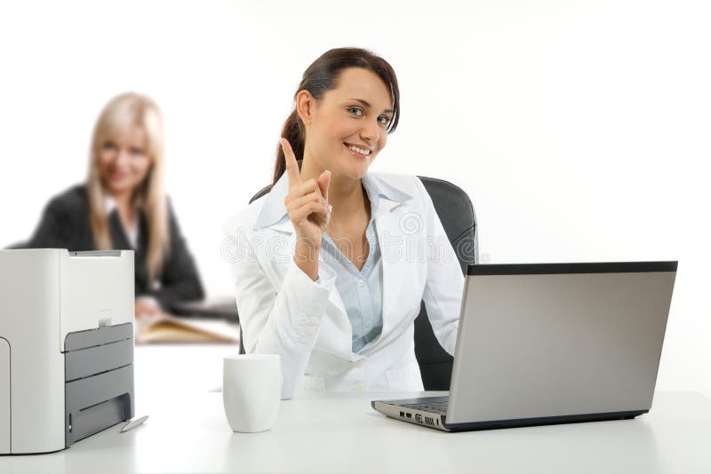 Office workers stock photo. Image of white, businesspeople - 32339486