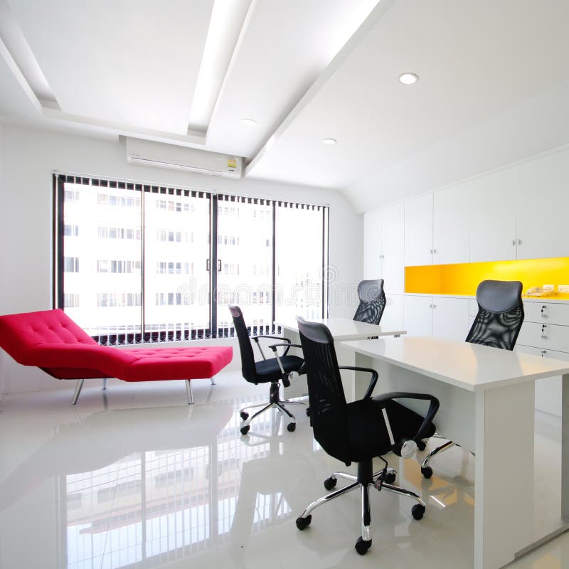 Office Working Area stock image. Image of comfortable - 37520587