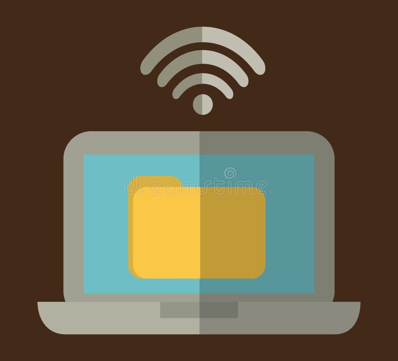 Office Workplace Related Icons Image Stock Illustration - Illustration ...