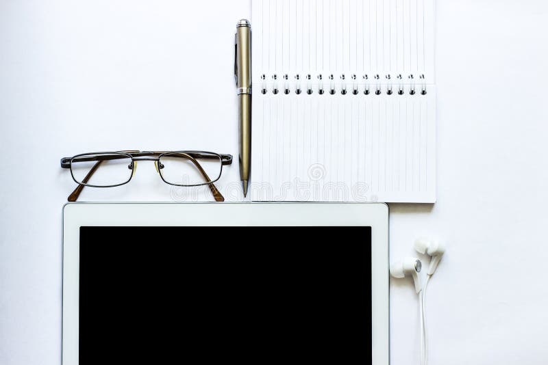 Office Workplace with Text Space Stock Photo - Image of empty ...