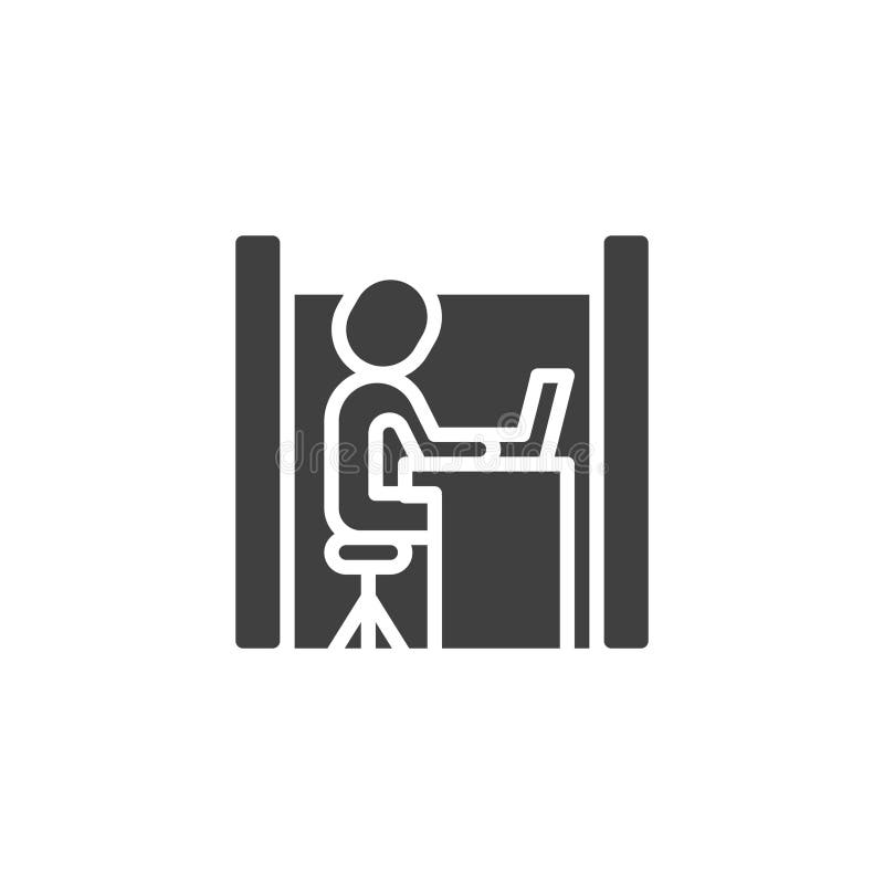 Cubicle Icon Stock Illustrations – 1,044 Cubicle Icon Stock ...