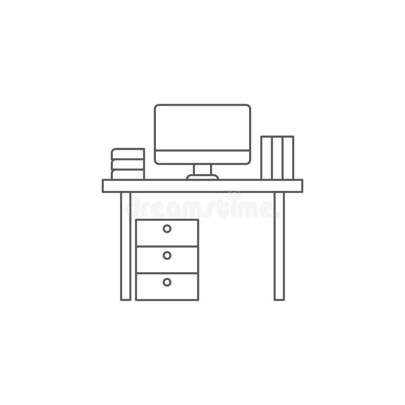 Productive Workspace Stock Illustrations – 576 Productive Workspace ...