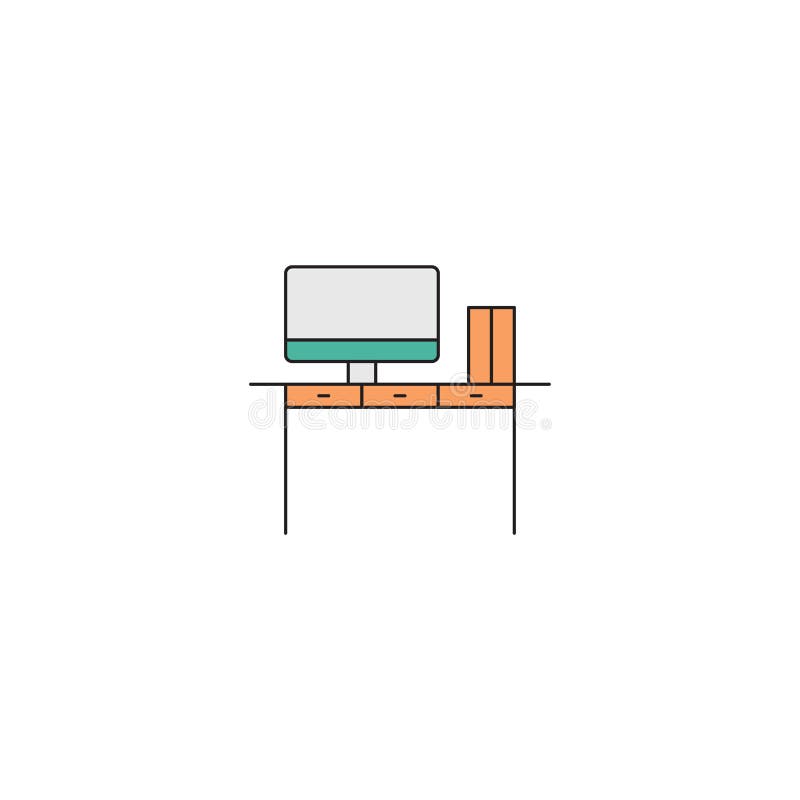 Productive Workspace Stock Illustrations – 576 Productive Workspace ...