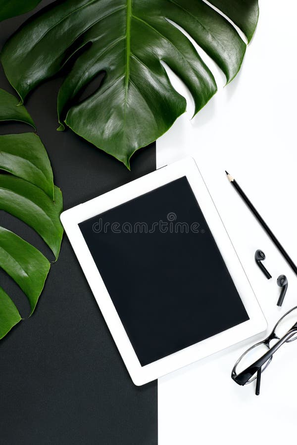 310 Laptop Tablet Leaves Background Stock Photos - Free & Royalty-Free ...