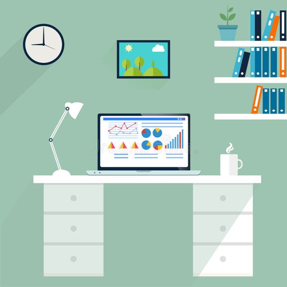 Green Workspace Stock Illustrations – 16,350 Green Workspace Stock ...