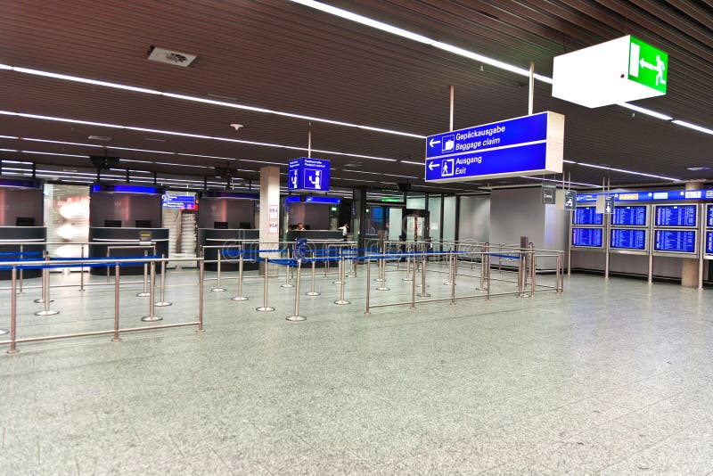 Officer at Passport Control Counter at Airport Editorial Photo - Image ...