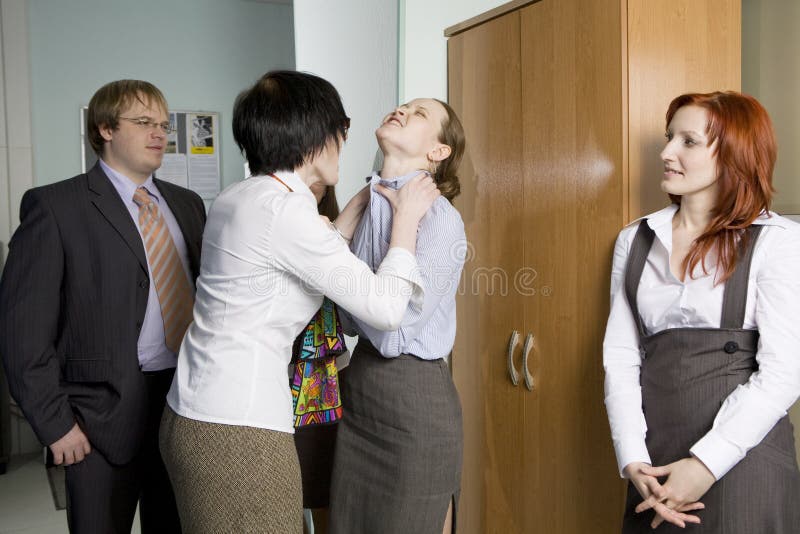 Offices`s fight stock image. Image of colleague, office - 8382699
