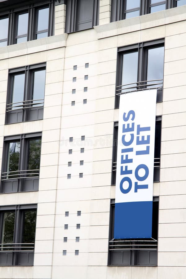 Offices to let stock photo. Image of rent, renting, banner - 27737580