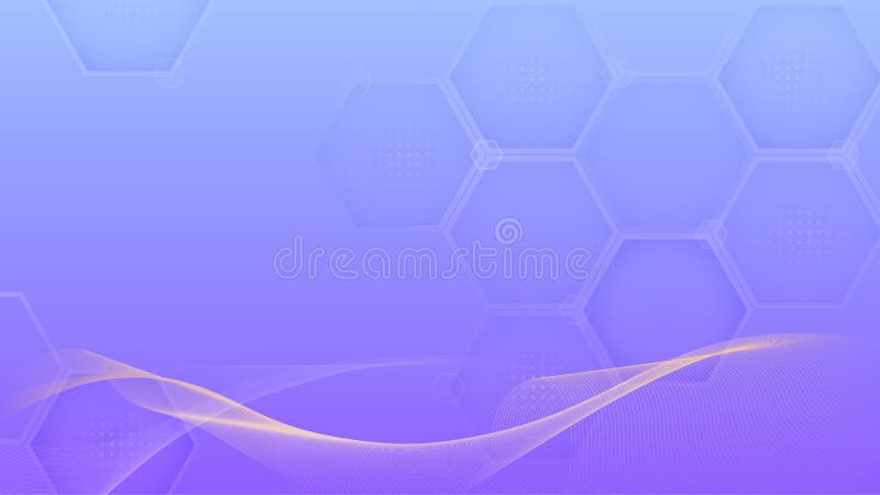 Official Background with Geometry and Wave Line Element on Blue Tone ...