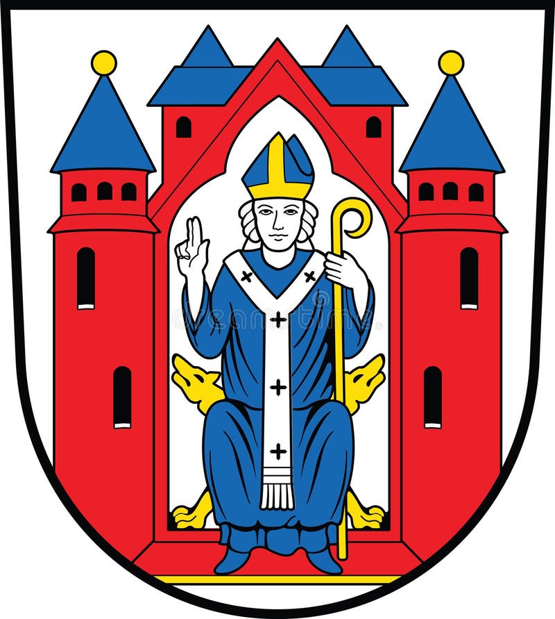 Coat of Arms of ASCHAFFENBURG, GERMANY Stock Vector - Illustration of ...