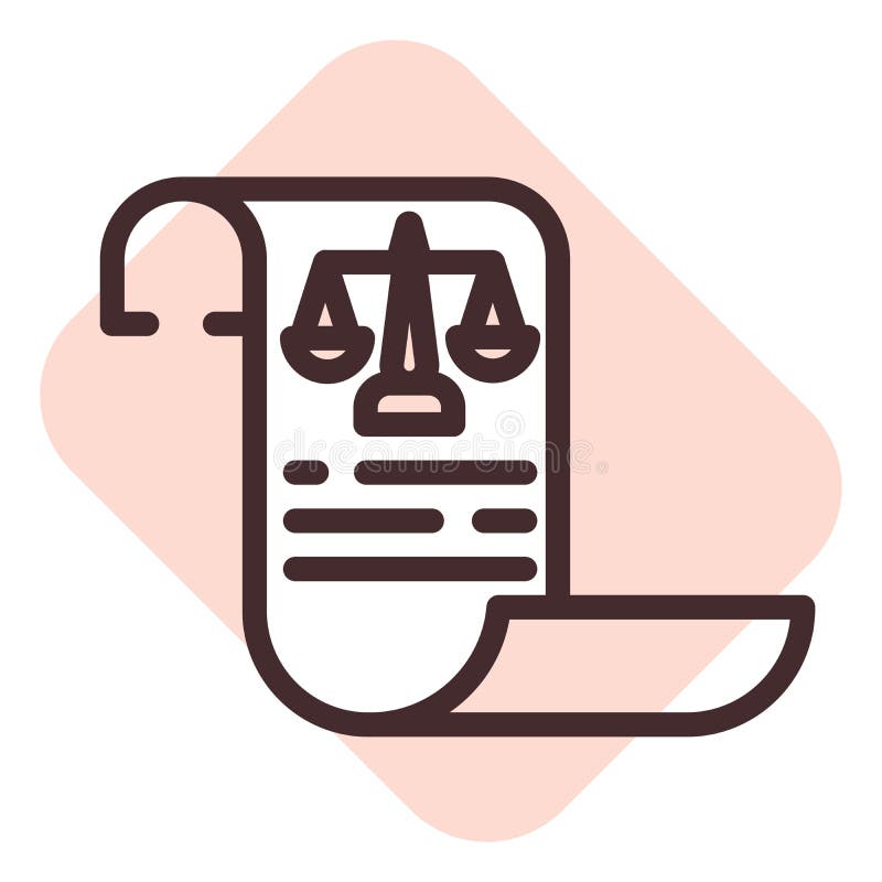 Official Document Blue Stamp Stock Illustration - Illustration of ...