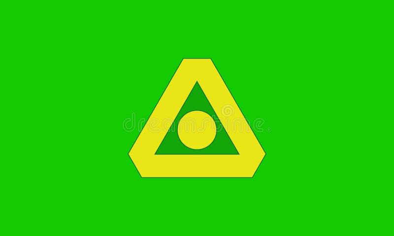 Official Flag of Delta. City of Canada Stock Illustration ...