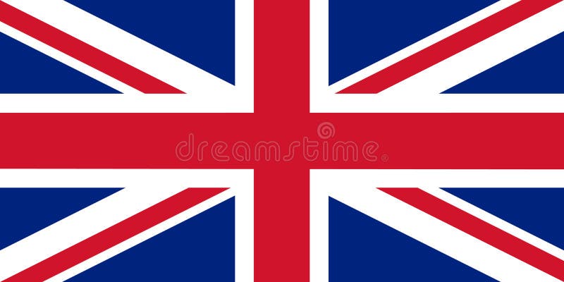The Official Flag of the UK Stock Vector - Illustration of design ...